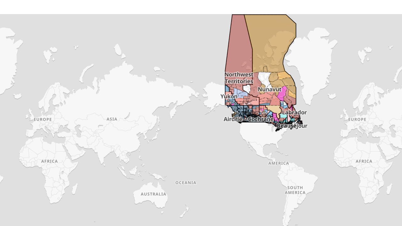 An Overly Detailed Map of the 2025 Canadian Federal Election | Atlas